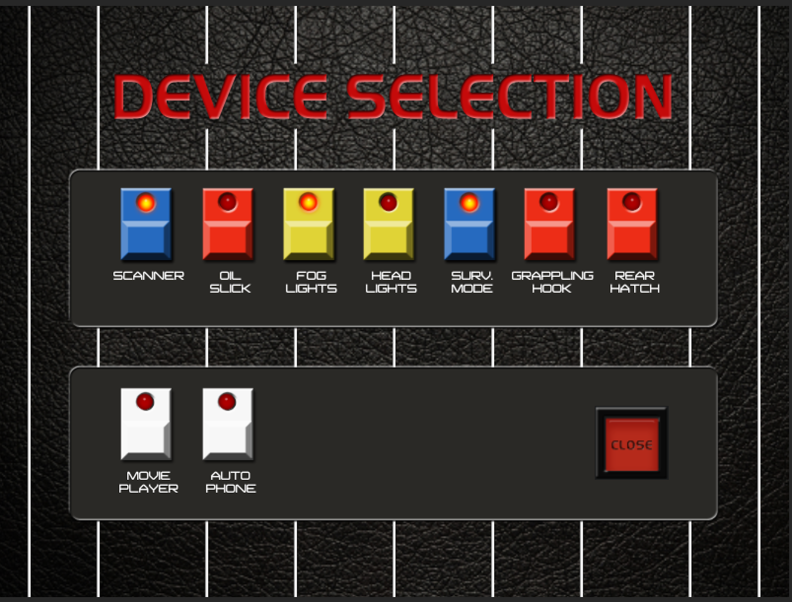 My Knight Rider 2000 project: Knight O.S. Dash Software