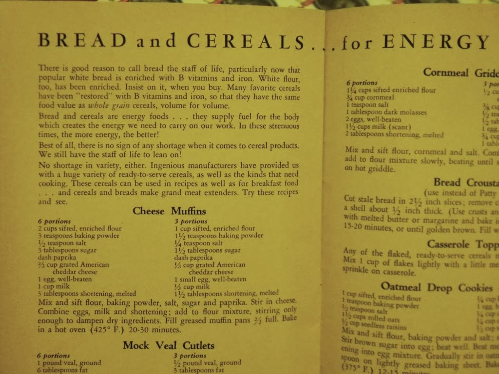 Project 52: Rationing - Week 1 - Oatmeal Drop Cookies