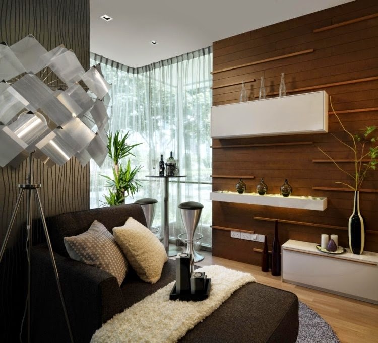 Salas modernas pequeñas