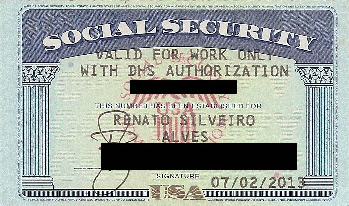Um Brasileiro Na Terra Do Tio Sam Social Security Number