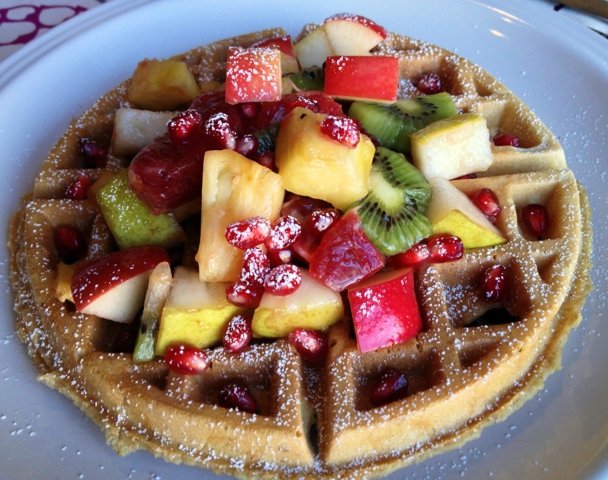 FOOD FOR YOUR HEART: Waffles with Fruit