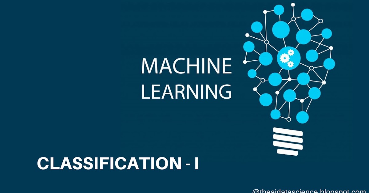 Machine Learning Classification Logistic Regression The Ai Data Science