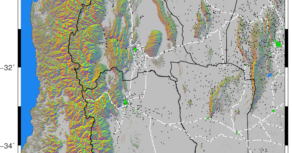 Mapas Geológicos: 6.3. Mapa combinado Aspecto + Pendiente