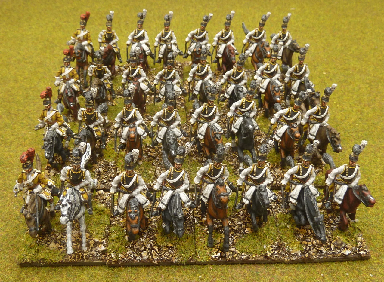 Lace 'n Big Hats: 28mm Napoleonic Saxon Heavy Cavalry (Connoissur ...
