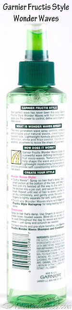 Valentine Kisses: Garnier Fructis Style Wonder Waves -- before & after ...