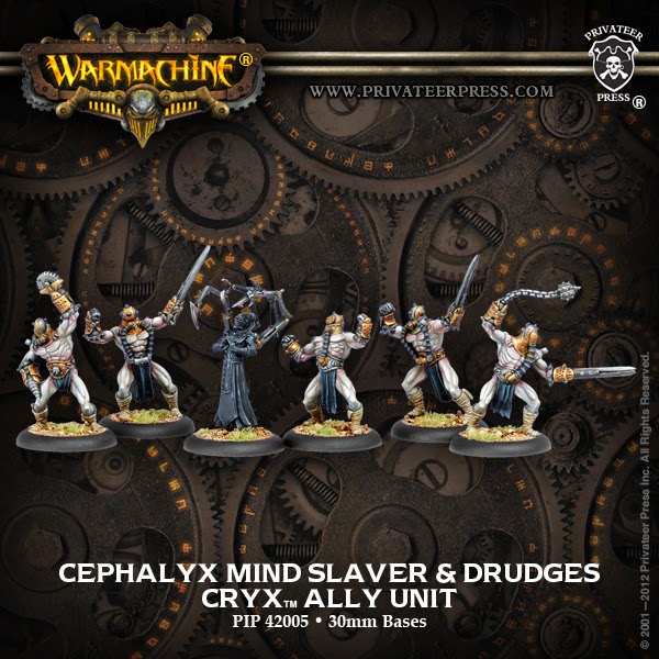 GMorts Chaotica: Warmachine Cephalyx...Incoming...