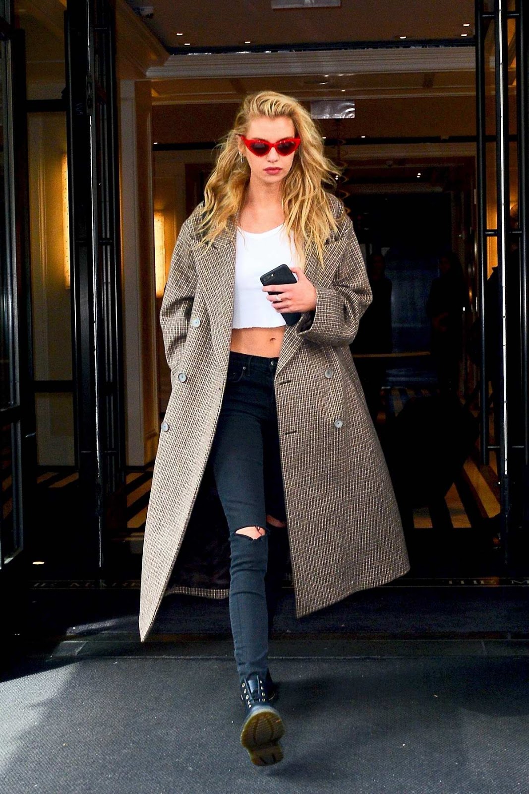 Stella Maxwell – Style Out Fashion in New York City – Celebrity Style