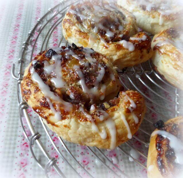 Lemon, Fruit and Nut Breakfast Scrolls | The English Kitchen