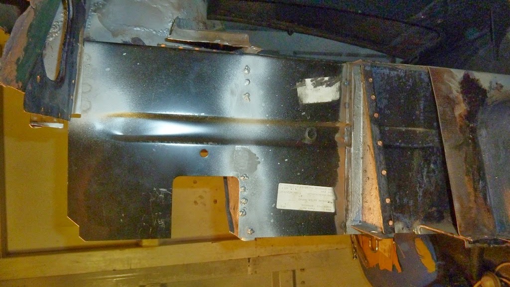 MG Midget 1965 MKII Restoration Project: Rear Bulkhead and Spring ...