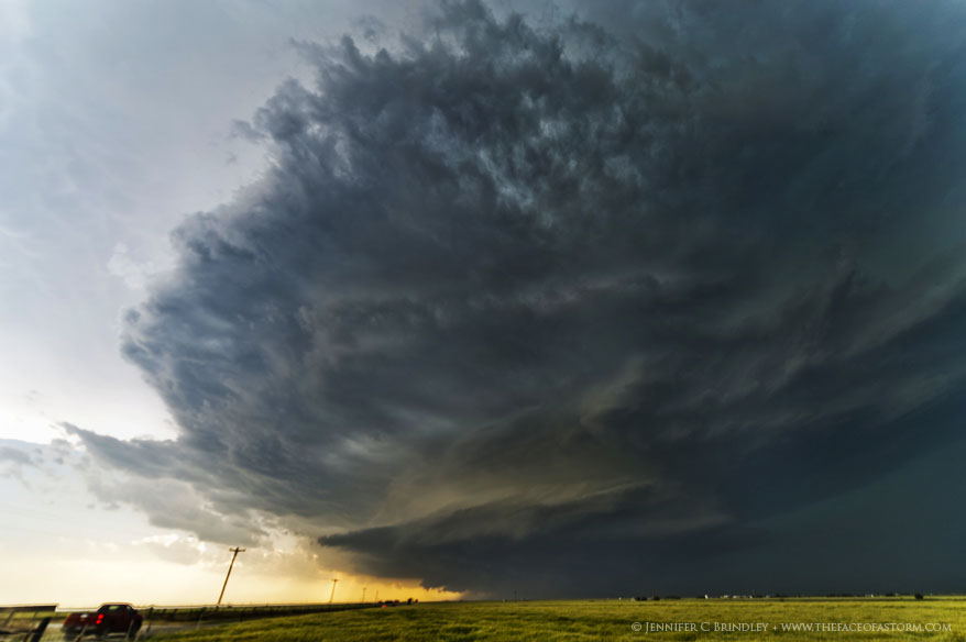 The Face of a Storm - Jennifer Brindley Storm Chaser and Weather ...