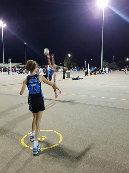 Biomechanical principles of a netball intercept