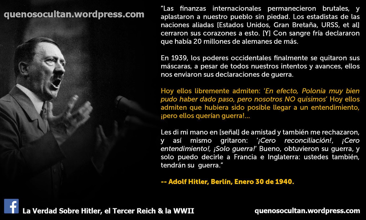 Discurso De Hitler Letra - REVOEDUCA