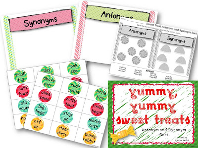 Classroom Freebies Too: Synonyms and Antonyms