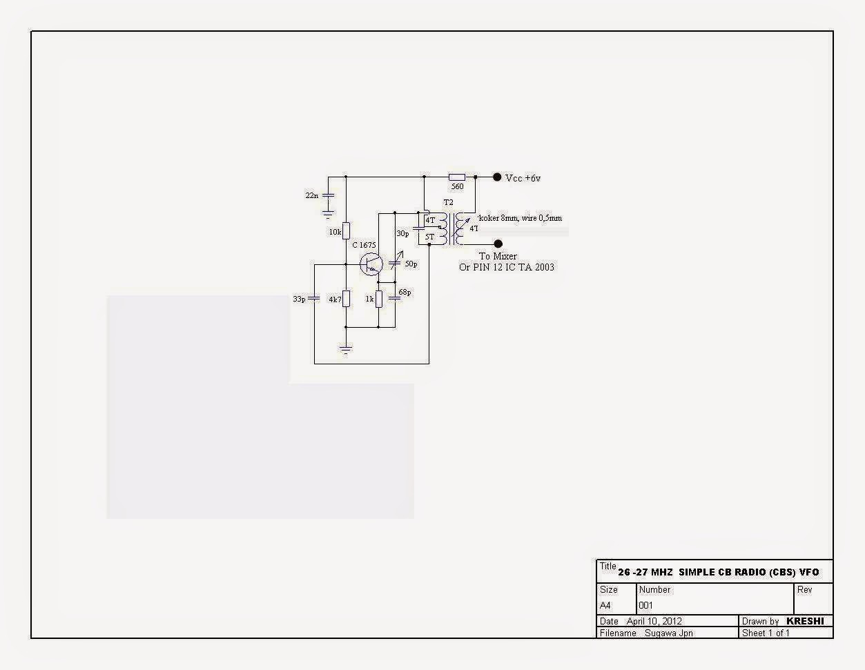 RADIO TENGKORAK: MERAKIT SENDIRI RADIO CB 27MHz SEDERHANA (SIMPLE 27MHz ...