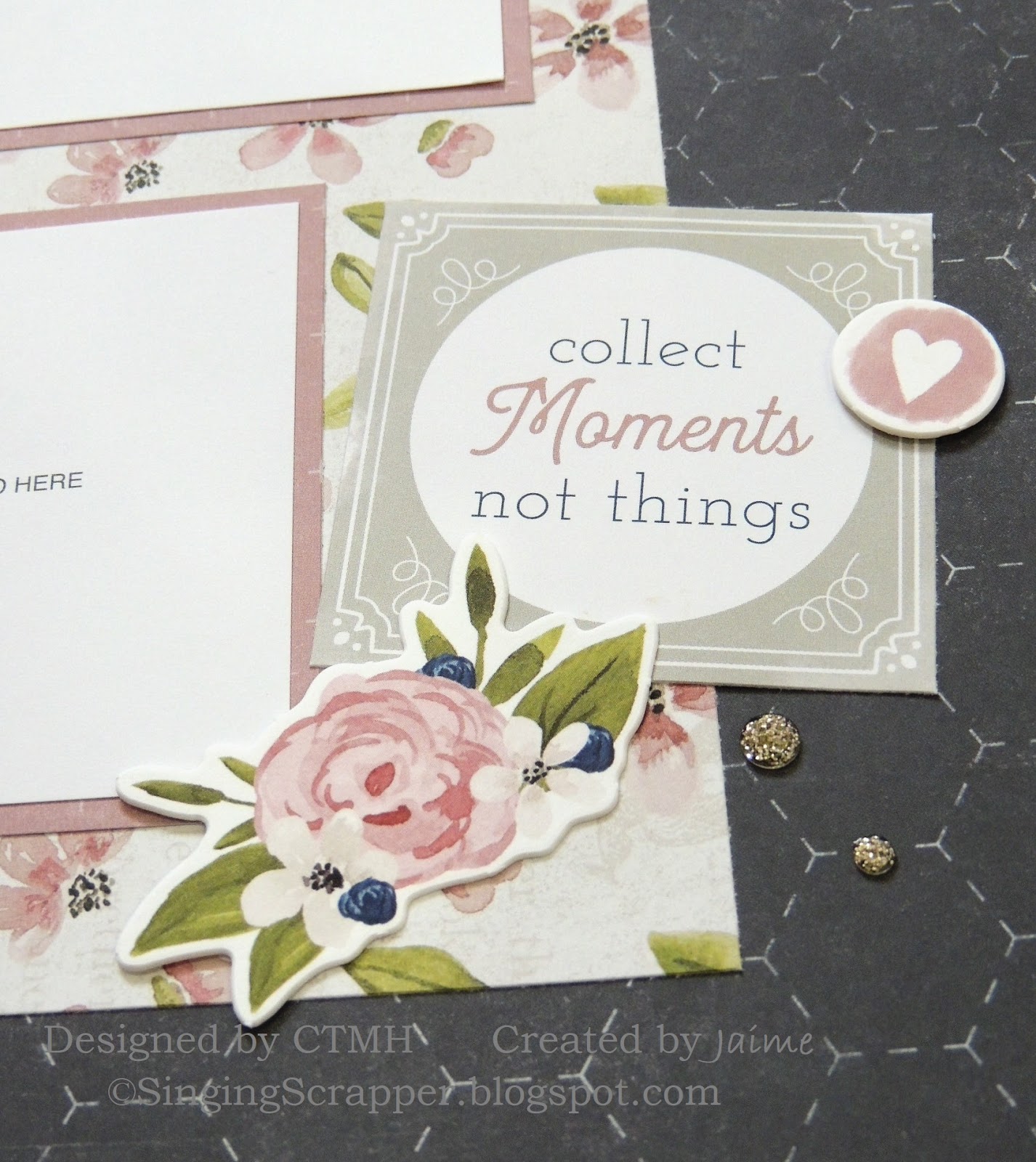 The Singing Scrapper is Scrappin' In Harmony: April Scrapbook Club ...
