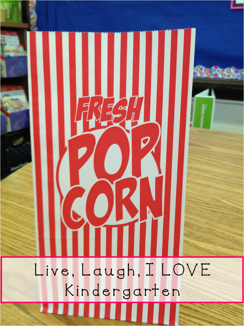 Popcorn Words | Live, Laugh, I LOVE Kindergarten