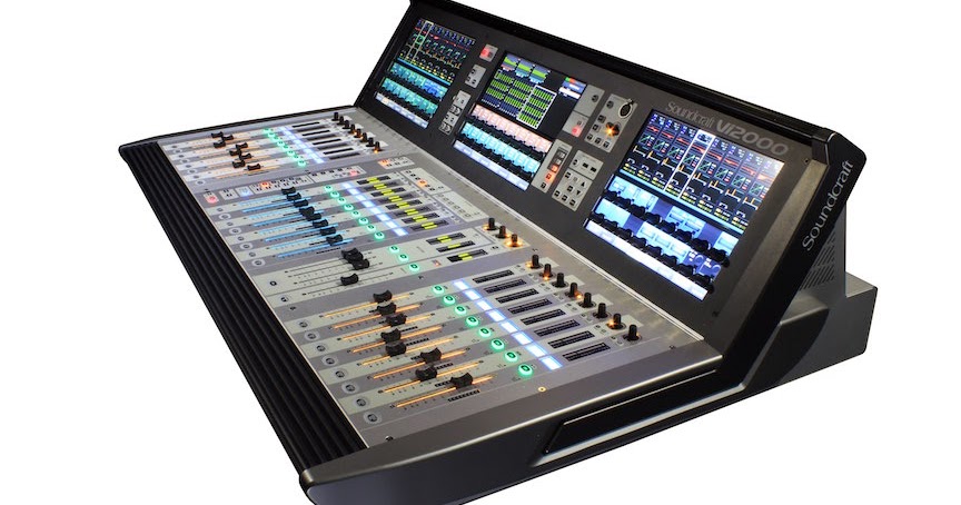 Soundcraft by HARMAN Introduces Vi2000 Digital Audio Console at ...