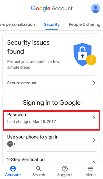 How to change your Gmail email password on Android - The Internet of ...