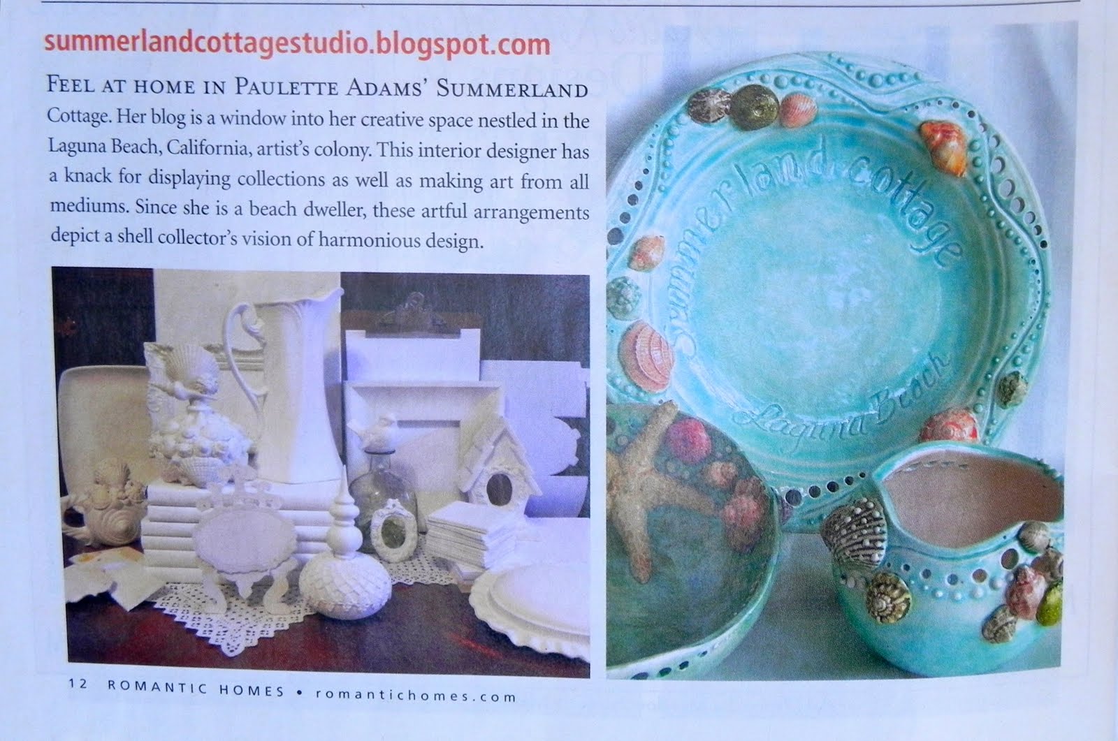 Summerland Cottage Studio: A Lovely Surprise