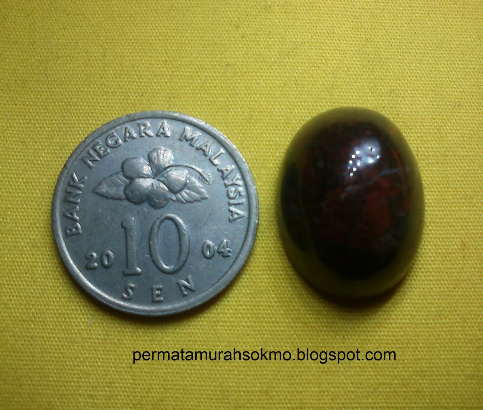 PERMATA MURAH SOKMO: BATU BADAR BESI MERAH ASLI : SOLD OUT