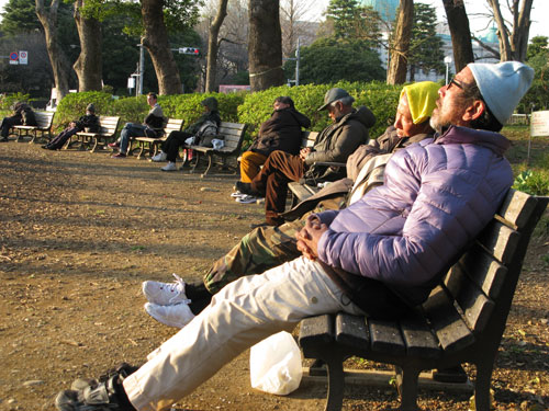 Japan Holic All About Japan: Homeless in Ueno Park