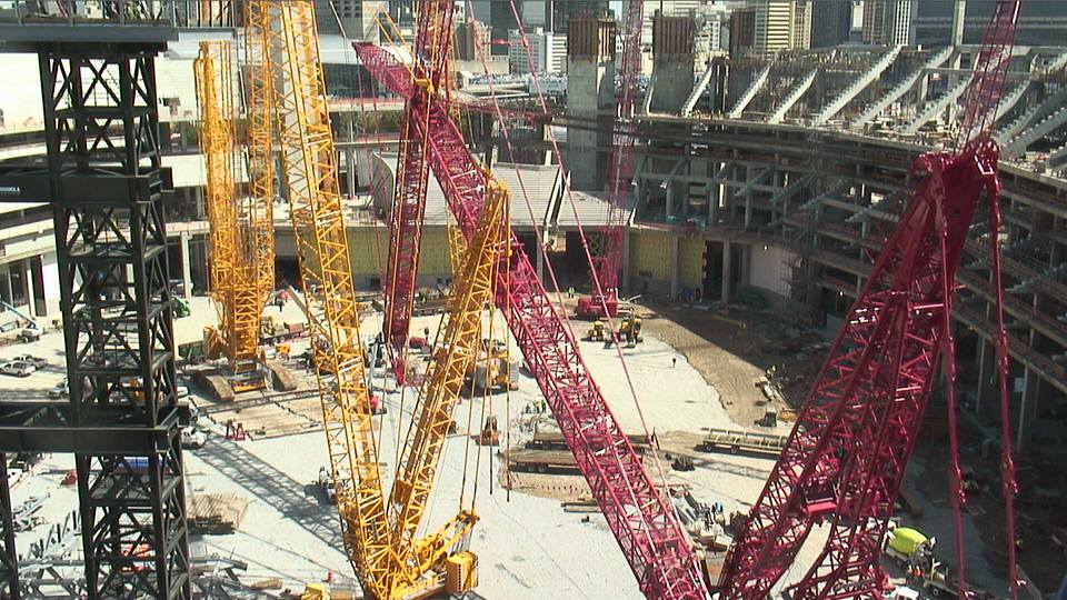 Industrial History: Cranes with a Luffer Jib