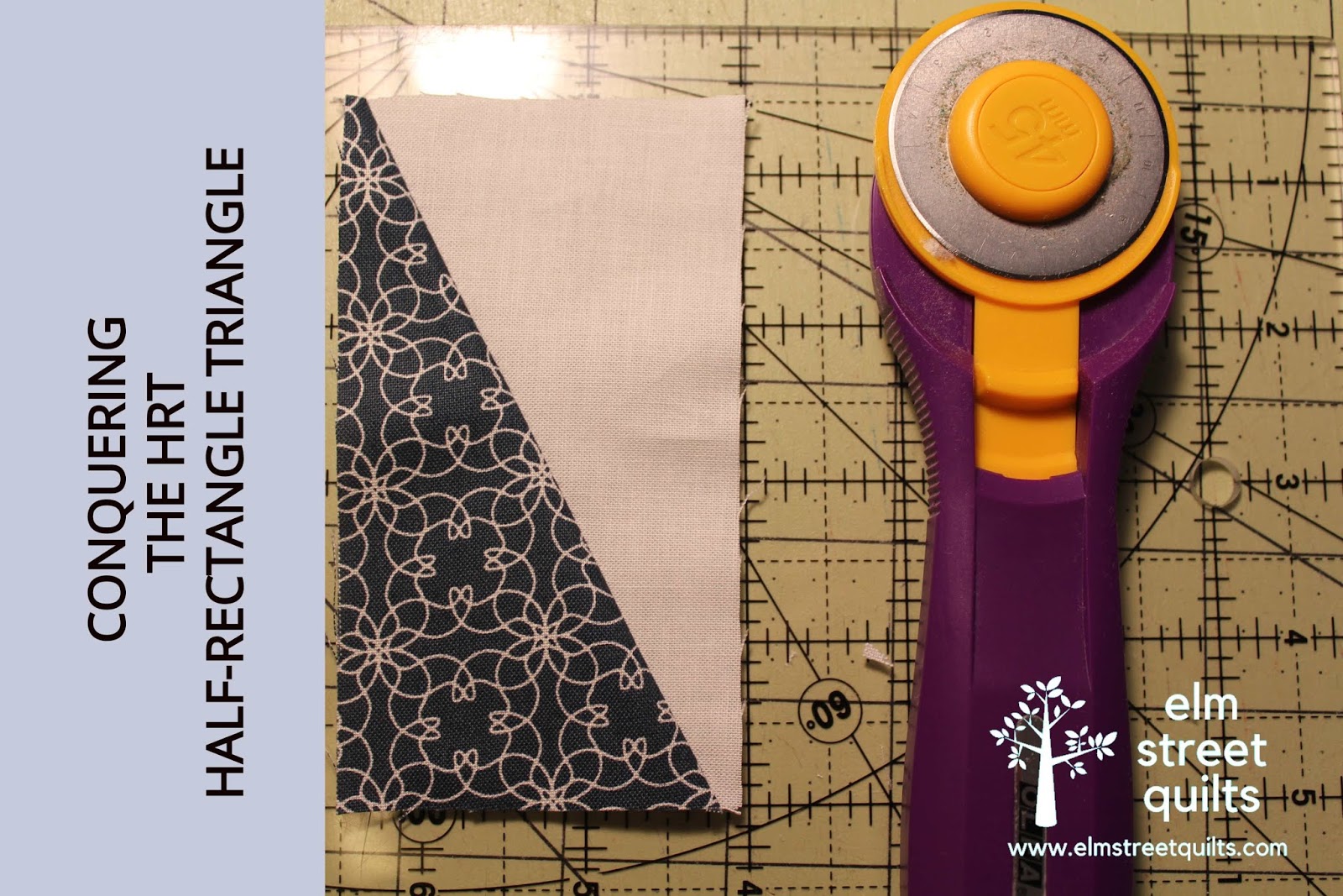 Conquering the HRT - half rectangle triangle | Elm Street Quilts