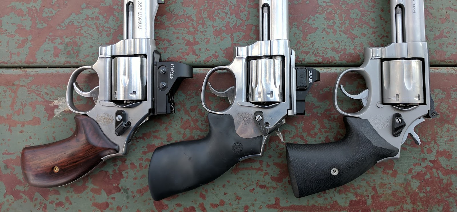Revolvers Only: Stocks or Grips for the Double Action Revolver