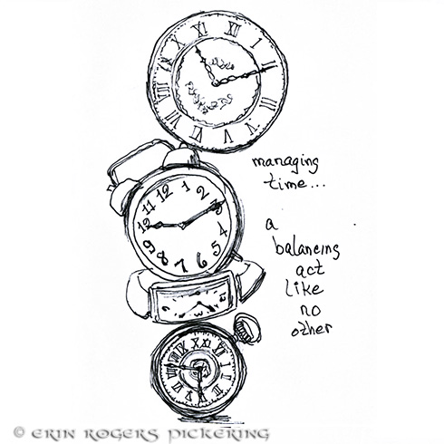 Erin Go Paint: Spending time contemplating Time