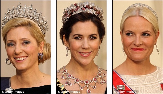 Famous and Celebrities: Tiaras at dawn: Europe's Royals gather to ...