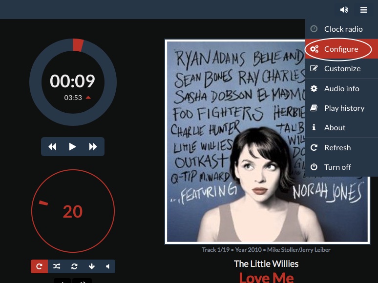 "Raspberry Pi 3" に "MoOde audio player Relese2.5" をインストールしてみる