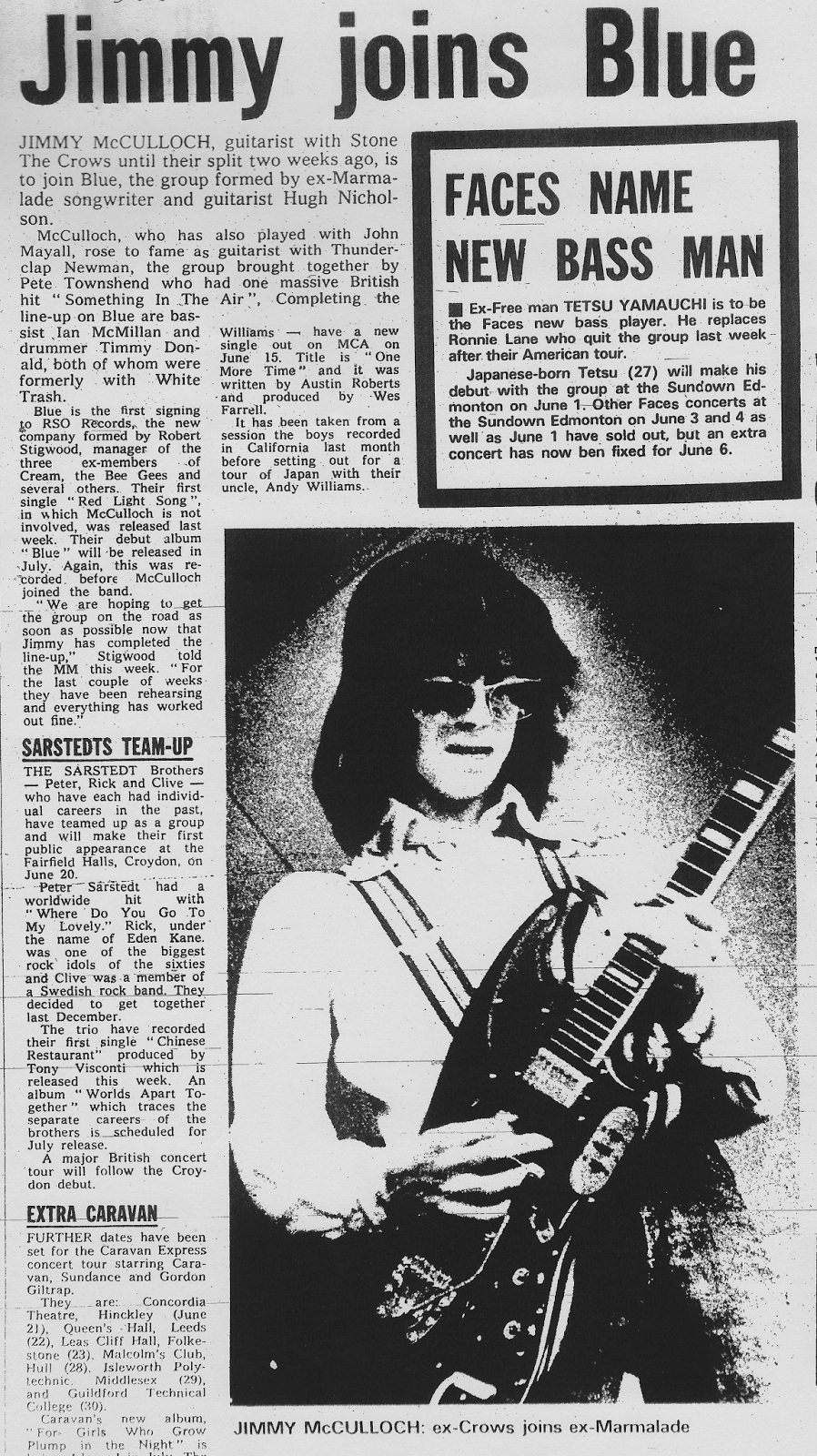 Jimmy McCulloch Fan Japan