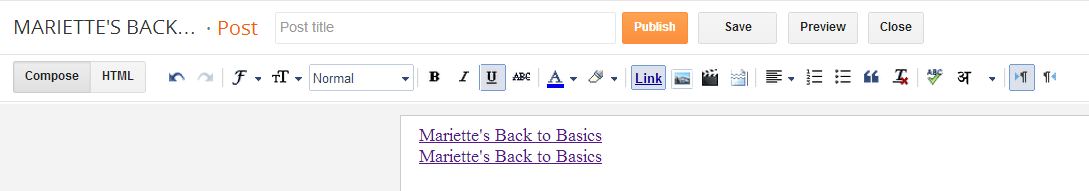 MARIETTE'S BACK TO BASICS: {TIP: How to make your blog's hyperlinks ...
