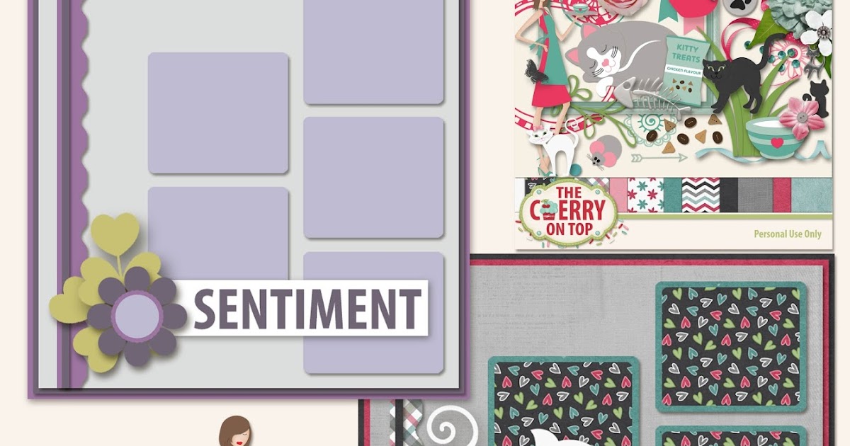 The Cherry On Top: Free Card Making Template