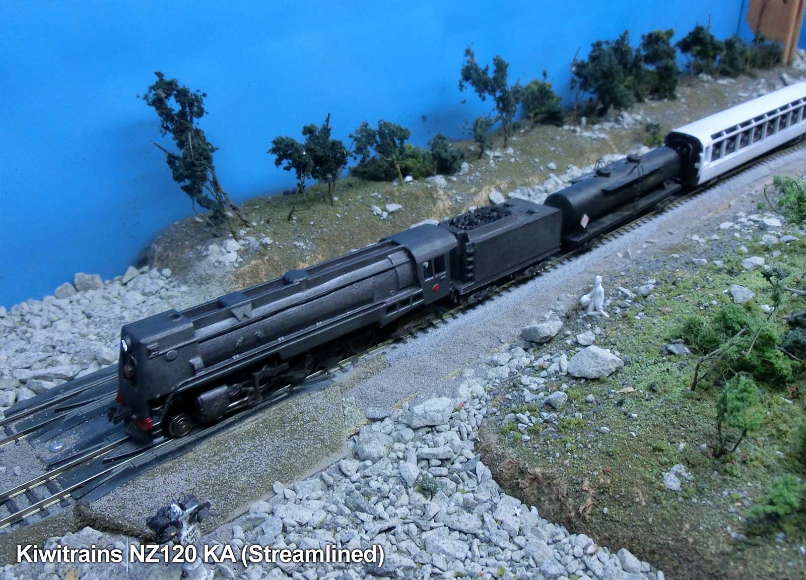 New Zealand Railway Models (Kiwi Trains): NZ120 Streamlined Ka