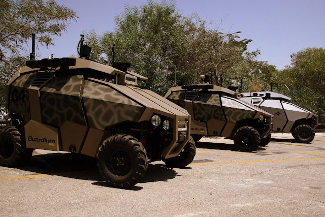 Defence Horizon: Guardium -unmanned ground vehicle (UGV)