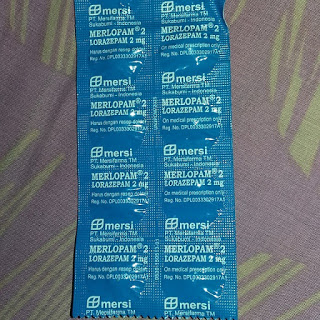Merlopam 2mg - Jual Obat Penenang Anti Depresian