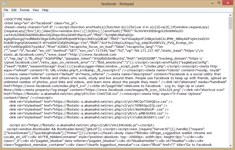 How to make a facebook pishing page