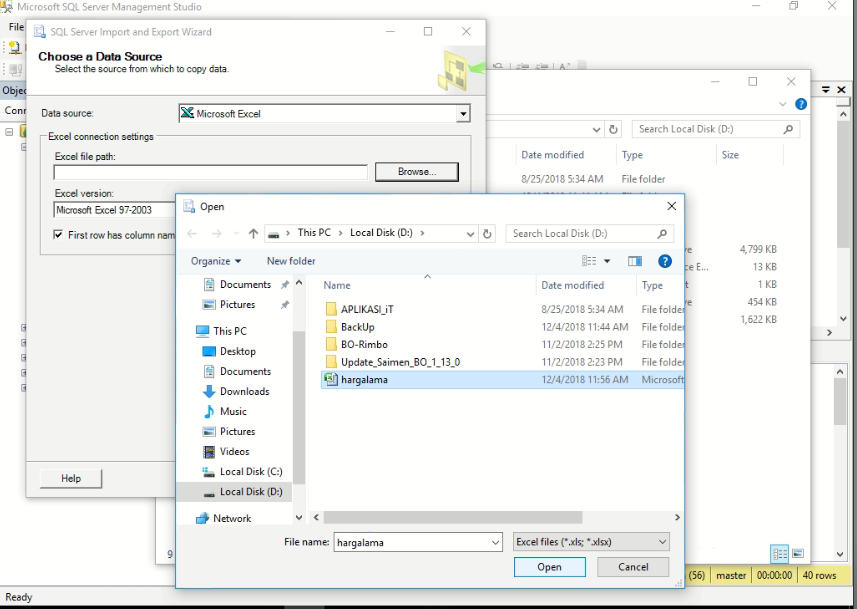 Cara Import File Excel Ke Sql Server Sumberkomputer