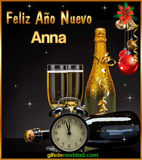Feliz Año Nuevo Anna