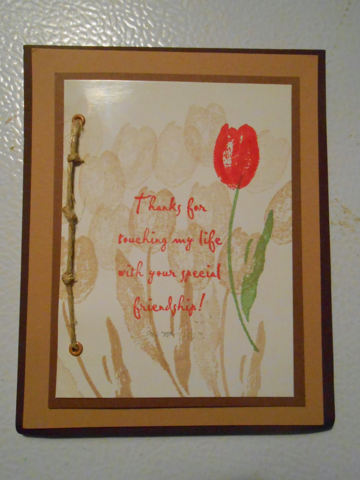 Stamping Vicki's Visions: Everyone needs a Decorated Note pad!!!