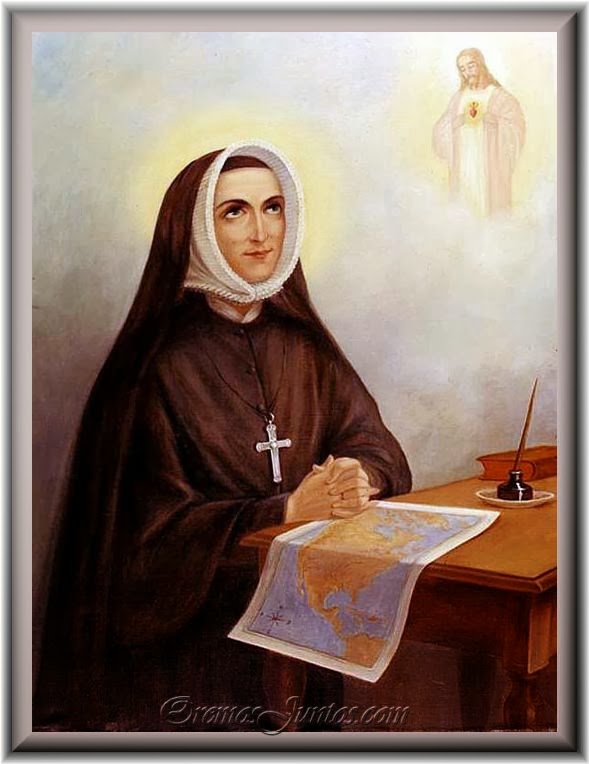 Vidas Santas: Santa Rosa Filipina Rosa Duchesne, Religiosa