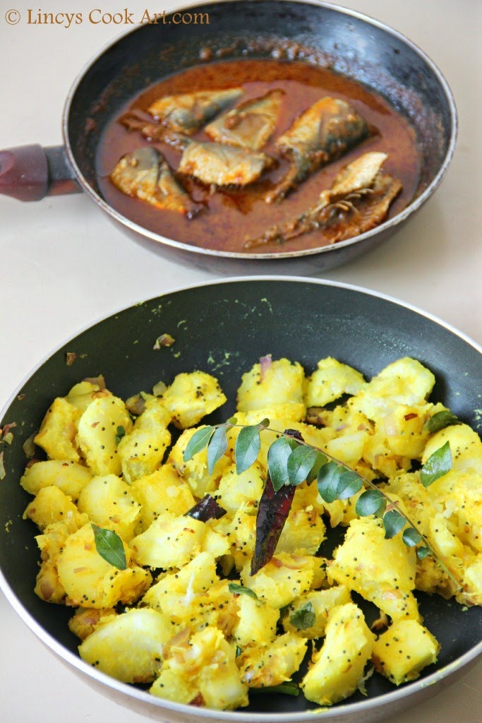 Kappa Ularthiyathu/ Kerala Nadan Tapioca Stir Fry ~ Lincy's Cook Art