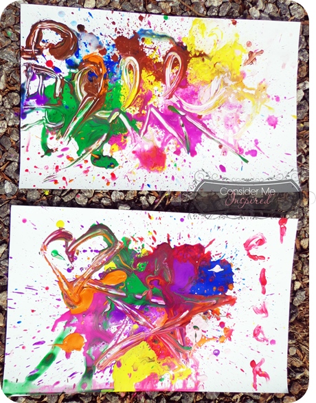 Consider Me Inspired : Art & Crafts with those Plastic Easter Eggs!