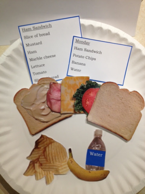 Adaptive Tasks : Packing Lunch Task