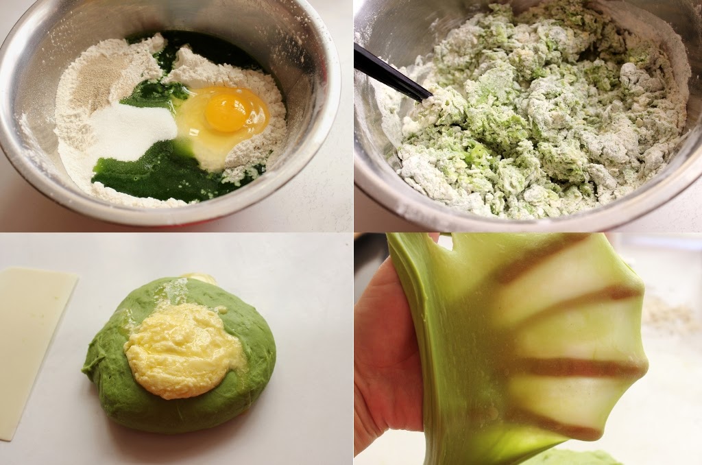 Amiliaya Recipe: "Pandan" Bread 香兰面包