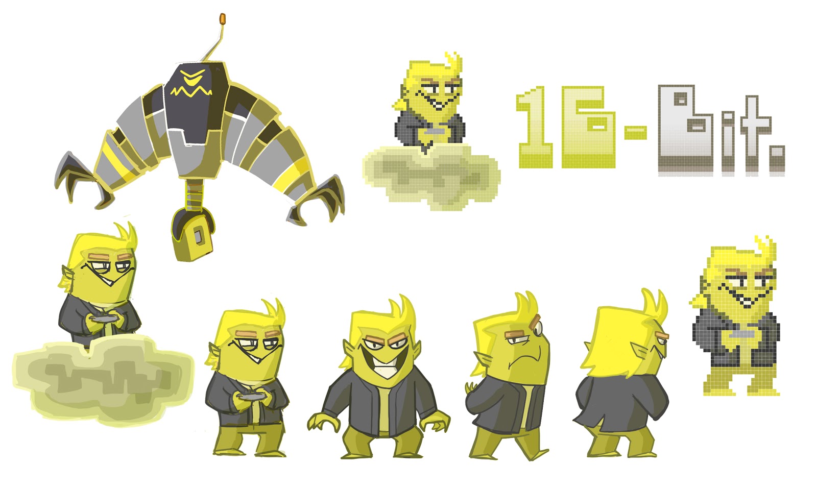 Kevin Williams' Nonsense: 16 - Bit - Show Designs 01