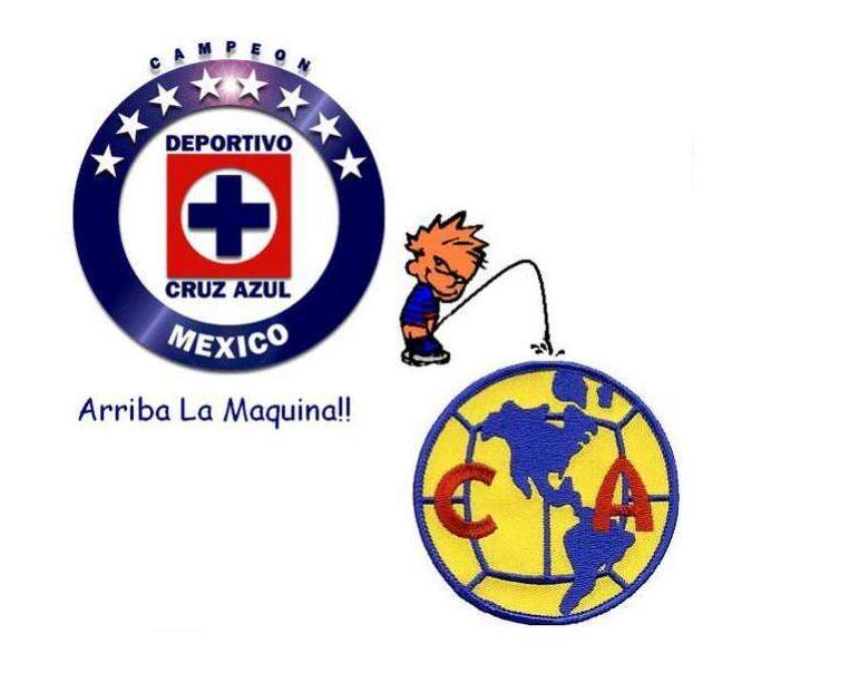 Imagenes del cruz azul vs america caricatura - Imagui