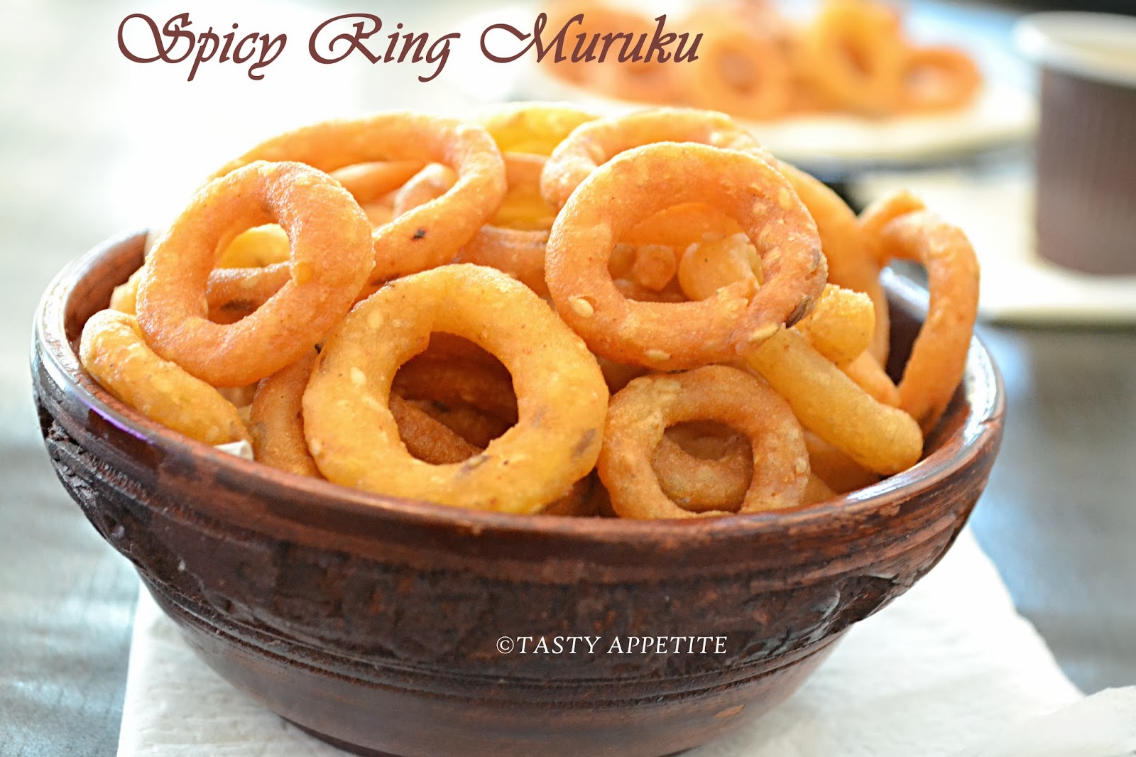 RING MURUKKU / SPICY RING MURUKKU / CHEKODI / CHEGODILU / KODUBALE ...