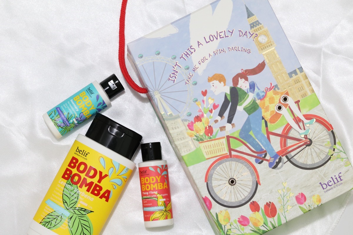 【保養】讓Body每晚放鬆 | belif 紫芹保濕炸彈潤膚乳液 Body bomba - Katerina的花俏部落格 •Beauty ...